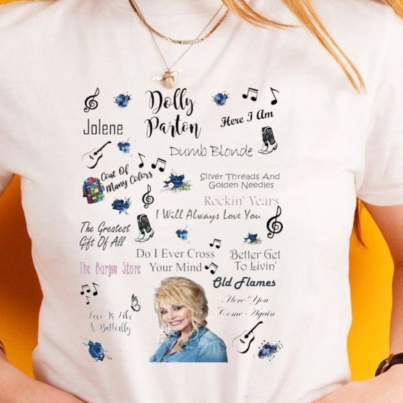 Tops | Dolly Parton Shirt Dolly Tee Dollywood Shirt Cute Dolly Parton ...